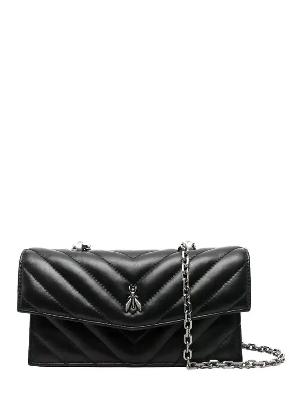 Patrizia Pepe Fly Shoulder Bag - Black