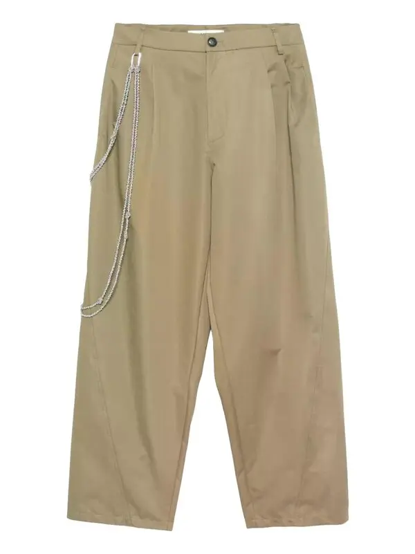 DARKPARK Phebe Wide-leg Trousers - Green