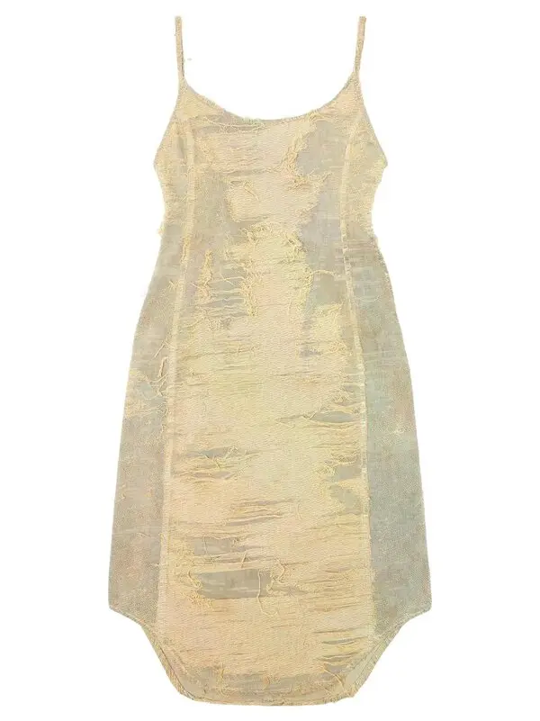 Diesel De-vera-fsg Midi Dress - Neutrals