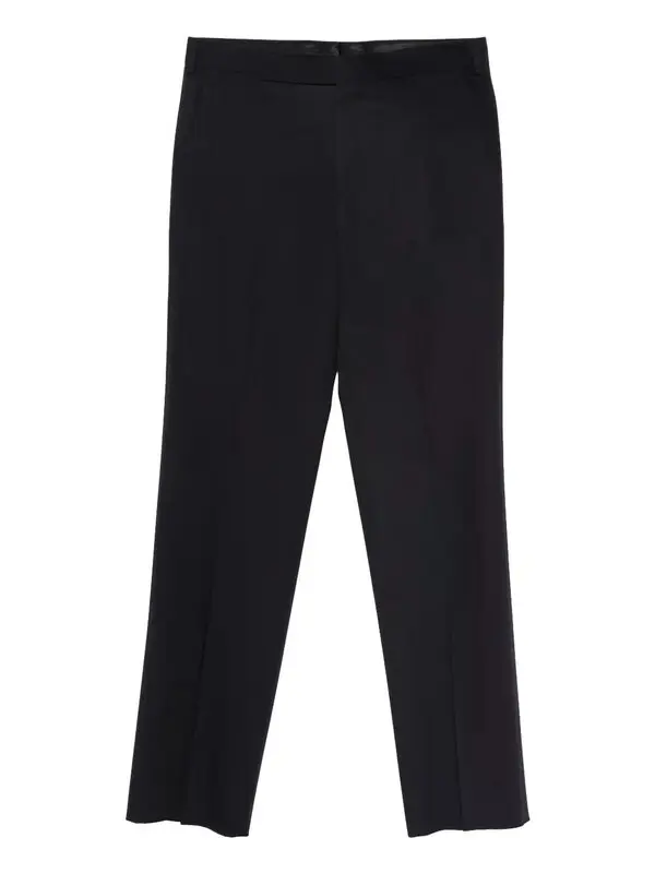 LARDINI Straight-leg Trousers - Blue