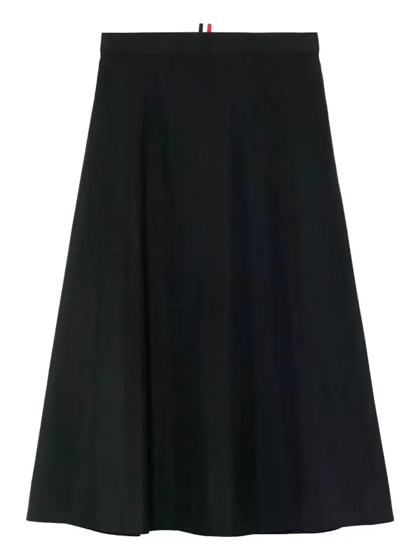 Thom Browne School A-line Skirt - 001 Black