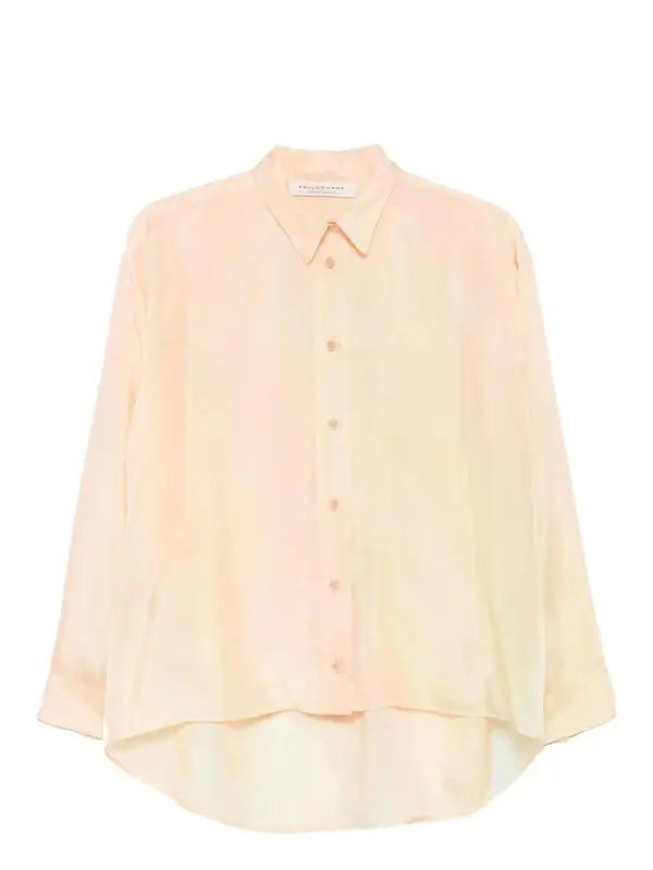 Philosophy Di Lorenzo Serafini Silk Shirt - Pink