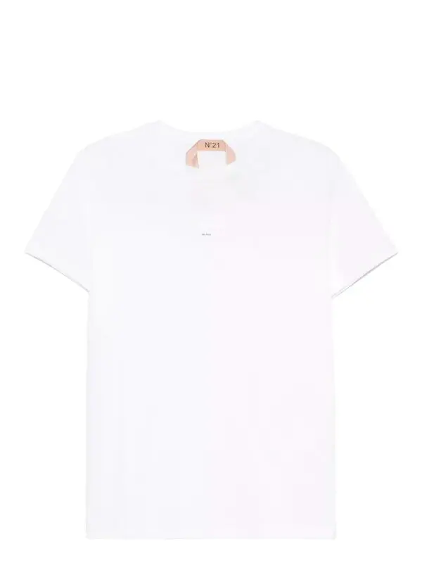 N°21 Embossed Logo T-shirt - White