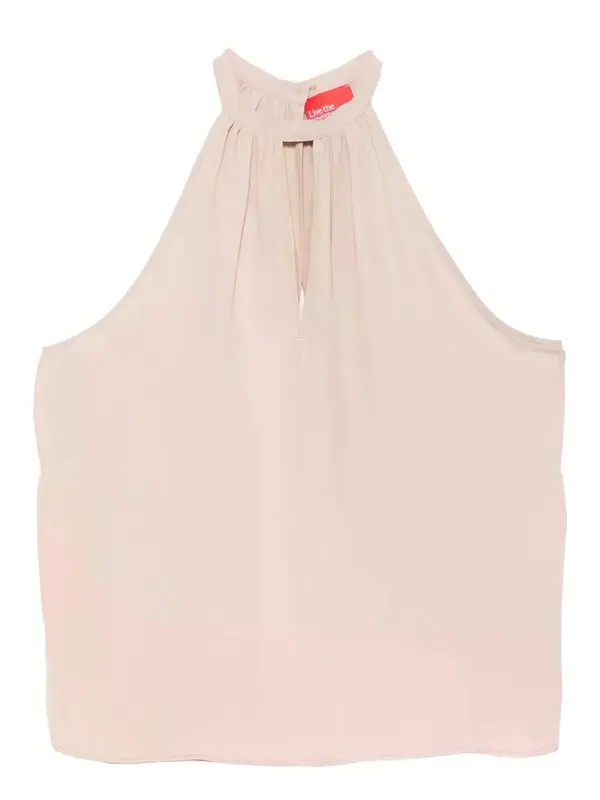MERCI Halter-neck Blouse - Neutrals
