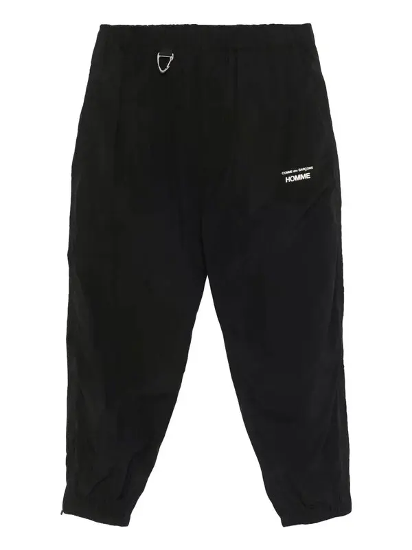 Comme Des Garçons Logo-print Track Pants - Black
