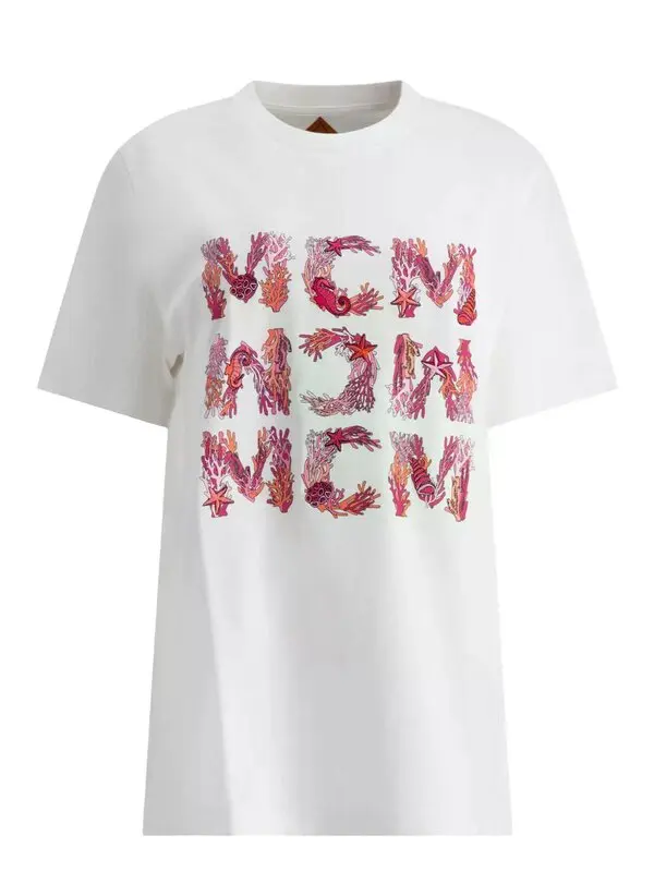 Mcm Logo-print T-shirt - White