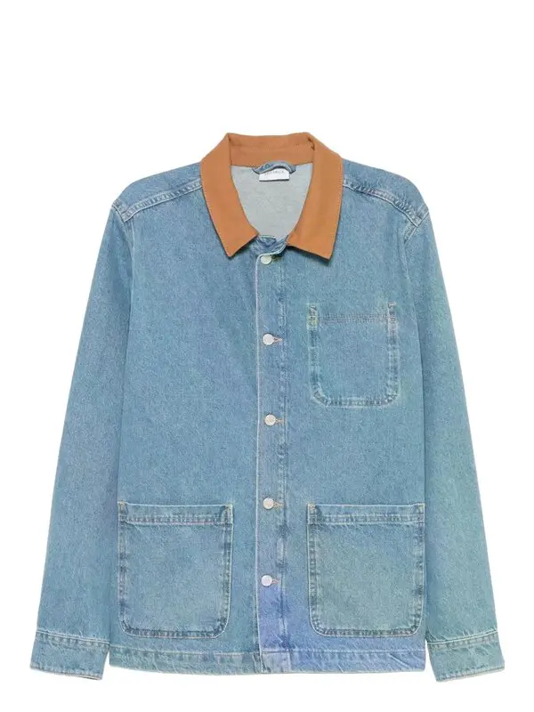 LES DEUX Layton Overshirt - Blue