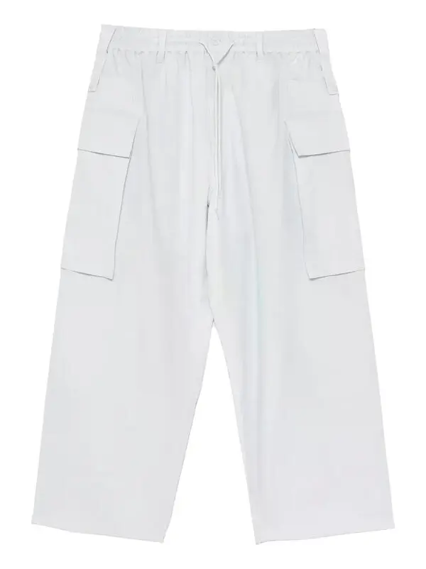 Y3 Wide-leg Cargo Pants - Blue