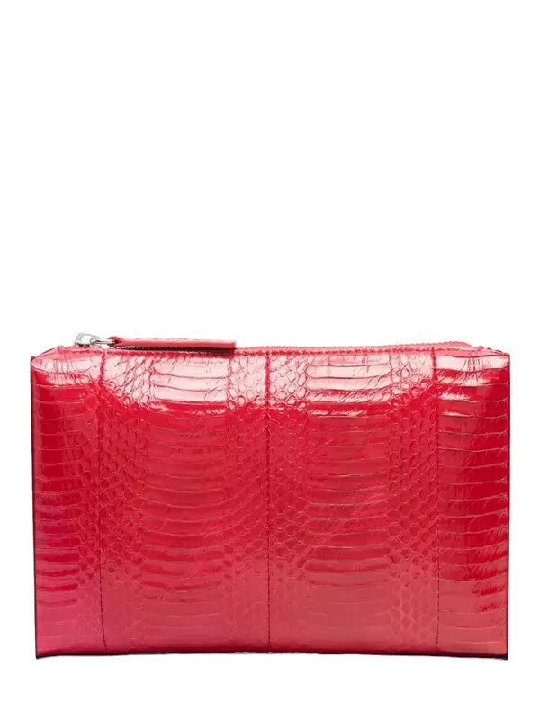 John Richmond Leather Clutch - Red
