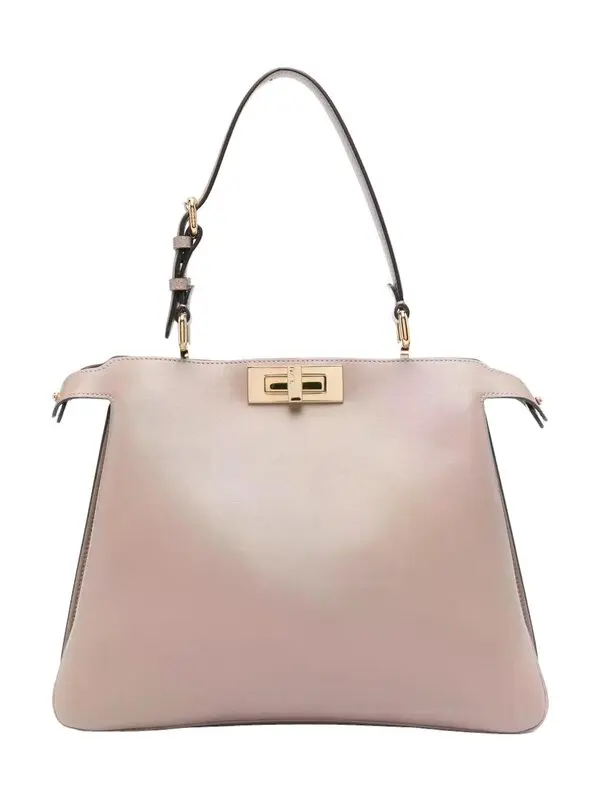 Fendi Medium Peekaboo Shoulder Bag - Neutrals