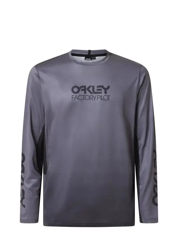Oakley Maven Coast Long Sleeve Jersey 2.0 - Black,grey