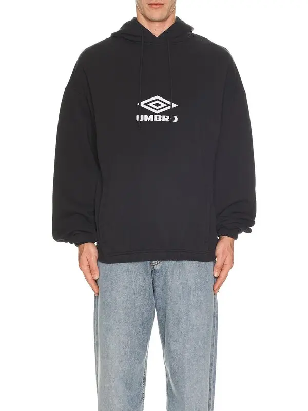 UMBRO Masked Og Logo Hoodie - Black
