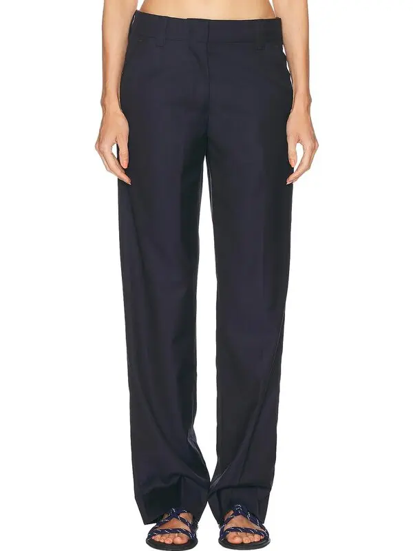 Miu Miu Wide Leg Pant - Blue
