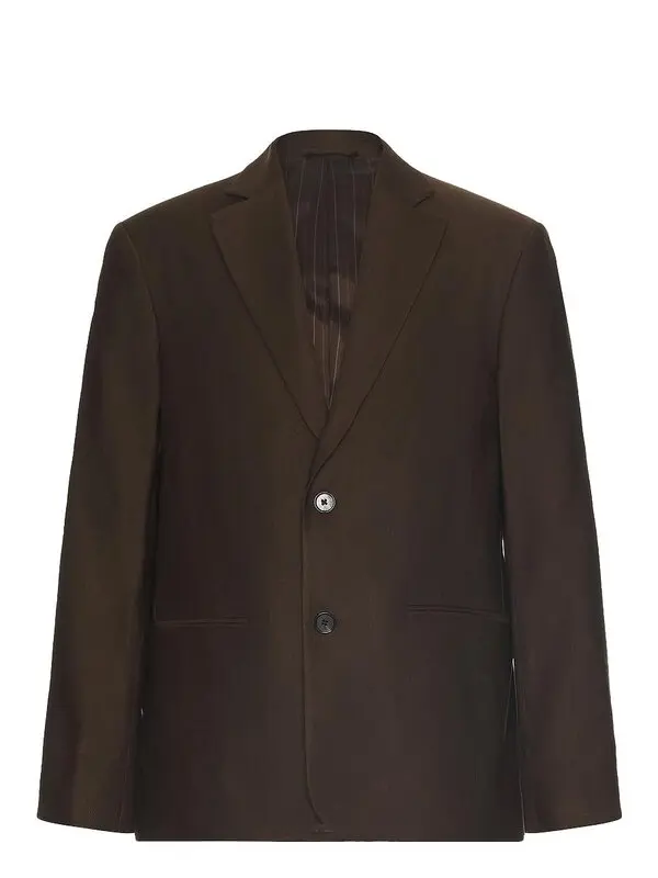 Nn07 Timo Blazer In Brown - Demitasse