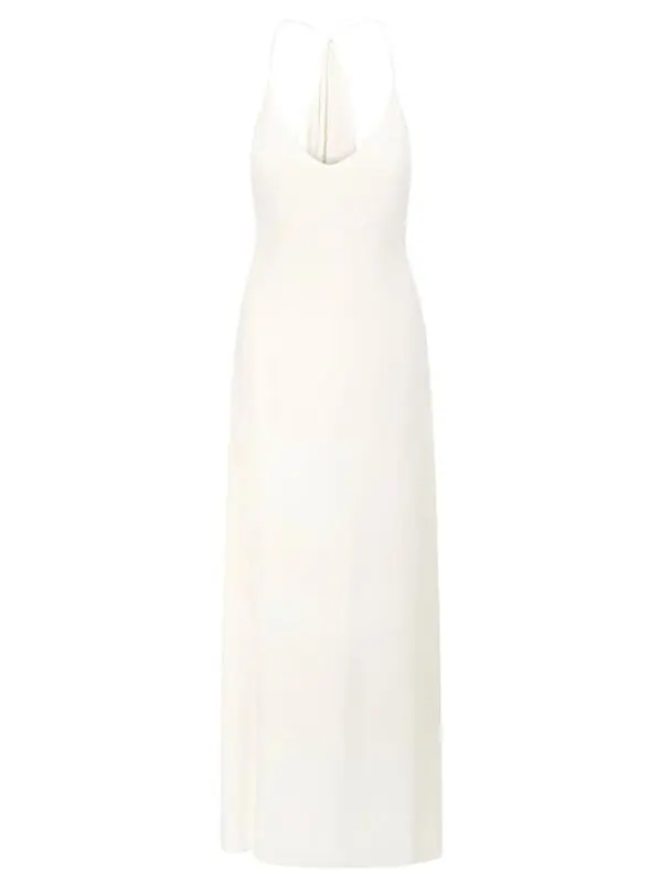 Staud Machu Silk Dress - Ivory