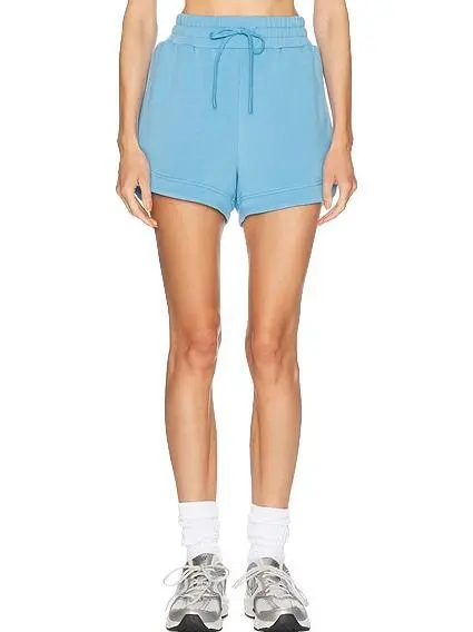 Varley Ollie High Rise 3.5 Shorts - Azure Blue