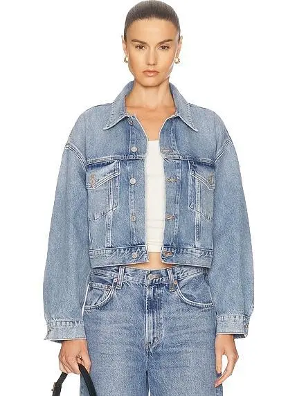 AGOLDE Palmer Denim Jacket - Space
