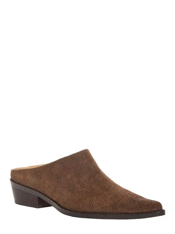 Michael Kors Nash Pointed Toe Mules - Husk