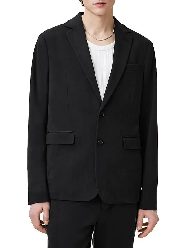 ALLSAINTS Bay Slim Fit Light Stretch Blazer - Black