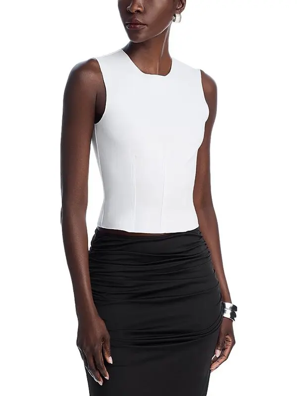 Aqua Ponte Top - White