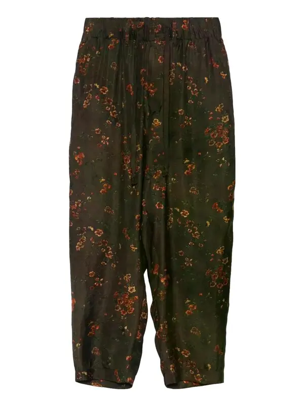 UMA WANG Pigiama Trousers - Brown