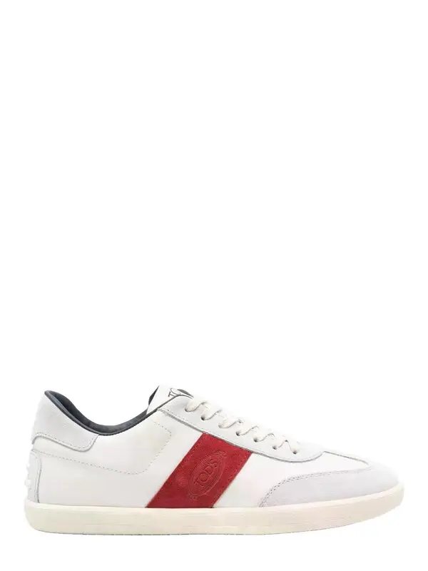 TOD'S Tabs Suede Sneakers - Neutrals