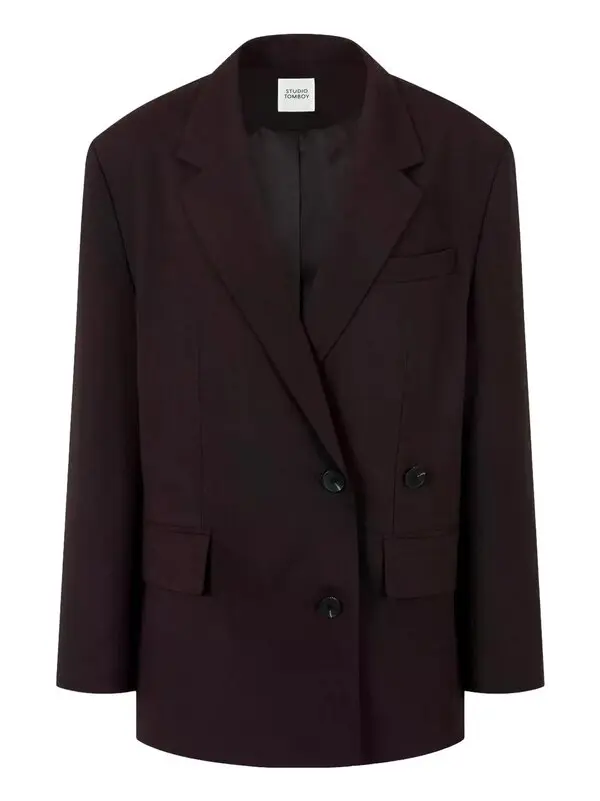 STUDIO TOMBOY Single-breasted Blazer - Brown