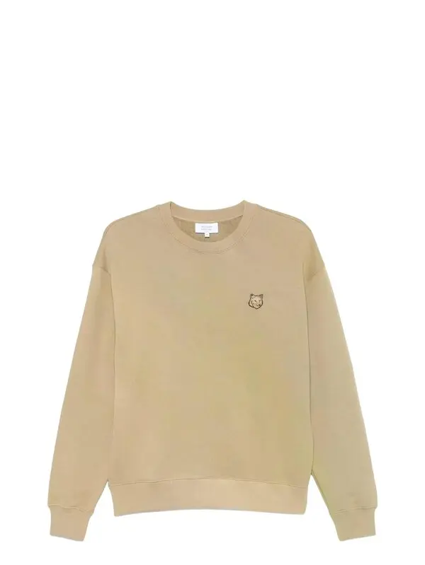 Maison Kitsuné Fox-motif Sweatshirt - Neutrals