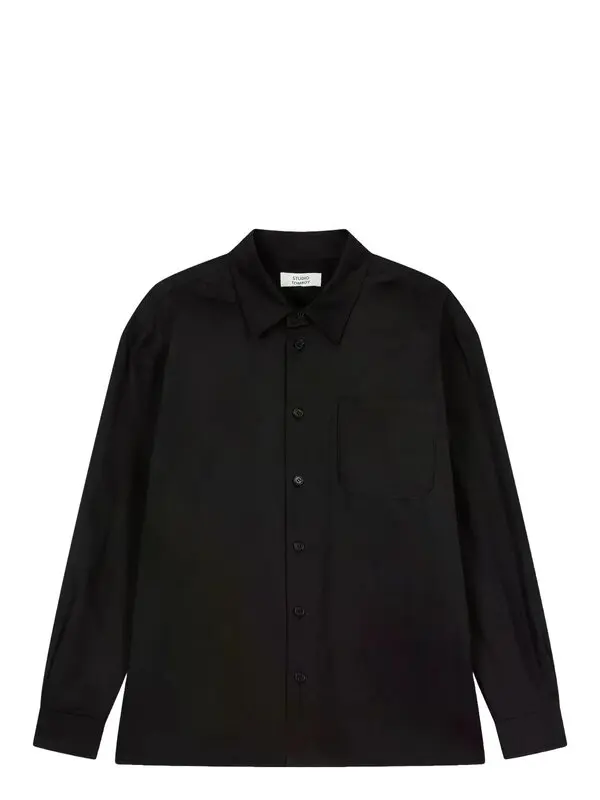 STUDIO TOMBOY Poplin Shirt - Black