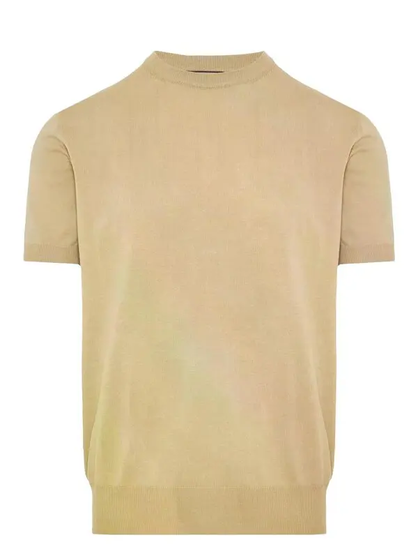 Canali Cotton T-shirt - Neutrals