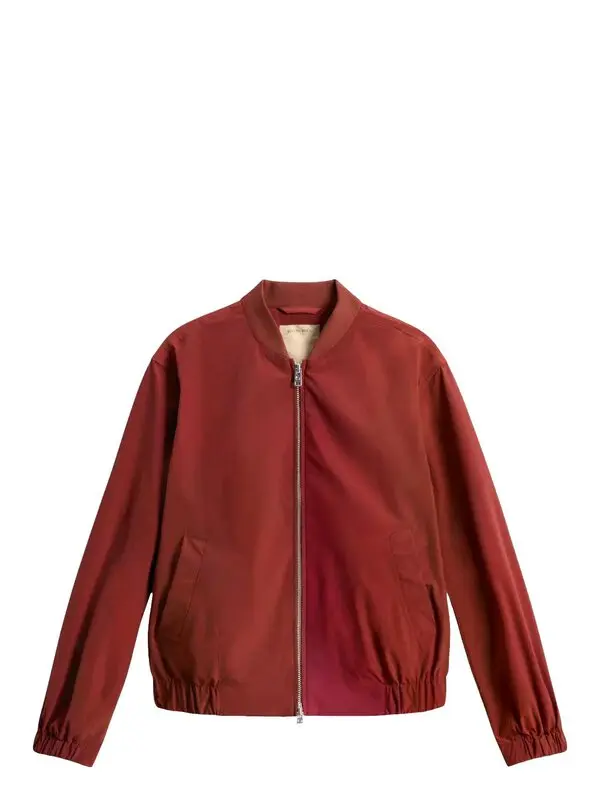 Woolrich Lightweight Bomber Jacket - Red