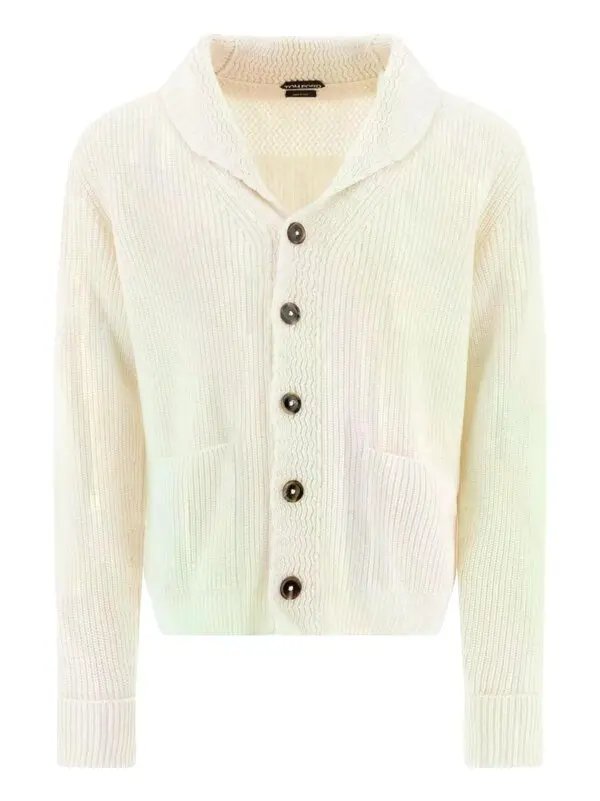 TOM FORD Cashmere Cardigan - Neutrals