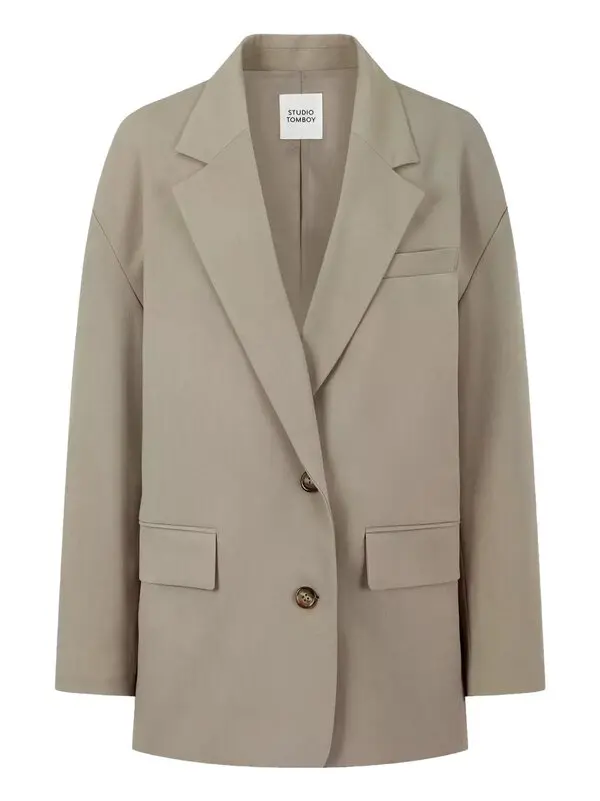 STUDIO TOMBOY Single-breasted Blazer - Neutrals