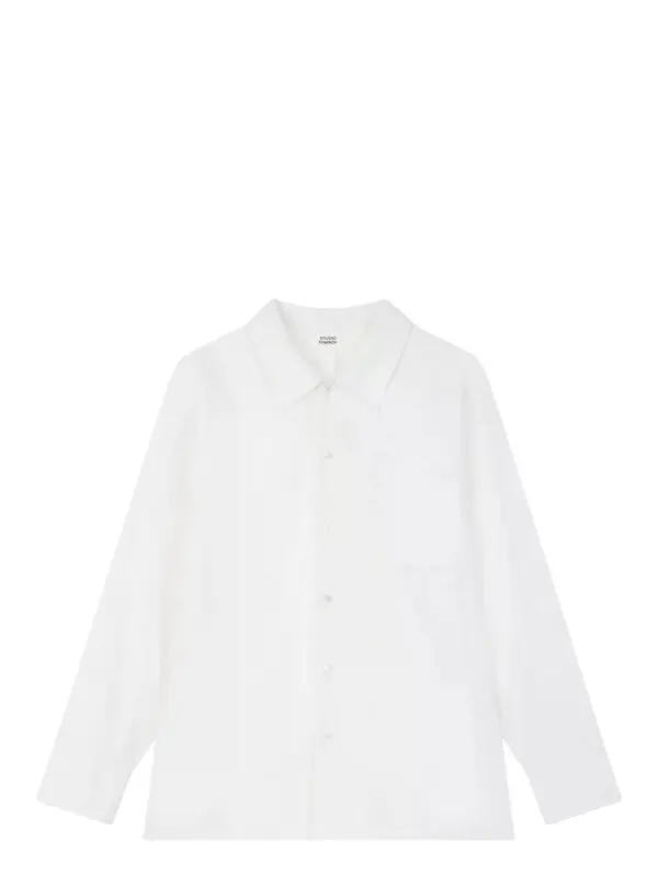 STUDIO TOMBOY Patch-pocket Shirt - White