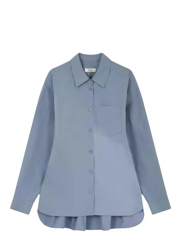 STUDIO TOMBOY Cotton Shirt - Blue