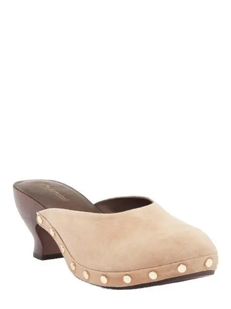 Jeffrey Campbell Cloguette Mule - Natural Suede