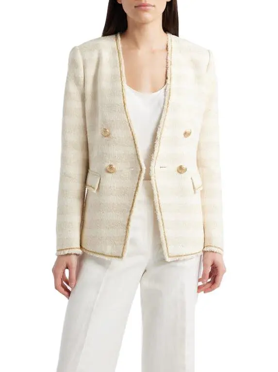 Kobi Halperin Hesper Tweed Jacket - Beige