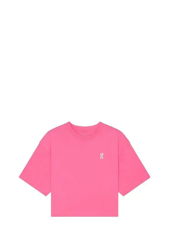 On Boxy Graphic T-shirt - Bubblegum