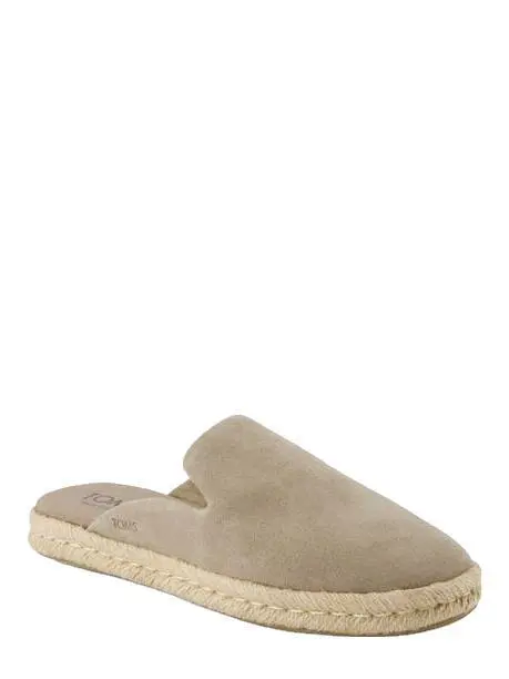 Toms Santiago Espadrille Mule - Taupe