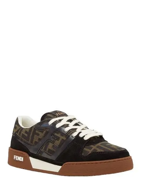 Fendi Match Sneakers - Black/ Brown