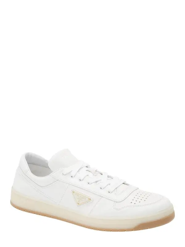 Prada Downtown Low Top Sneaker - Bianco