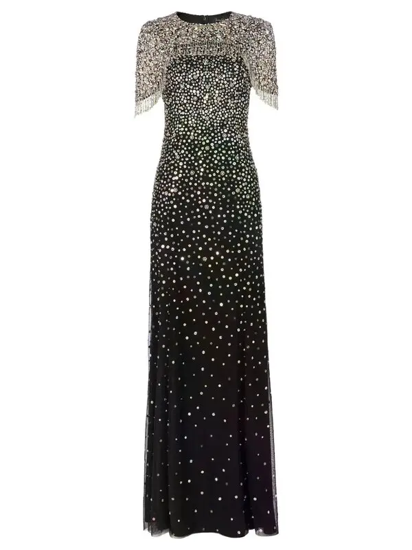 Jenny Packham Esna Maxi Dress - Black