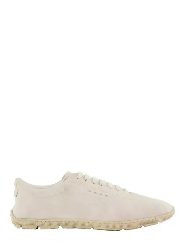 Giorgio Armani Suede Sneakers - Neutrals