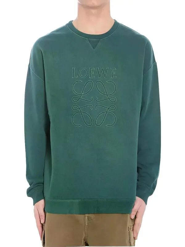 Loewe Cotton Sweatshirt - Green