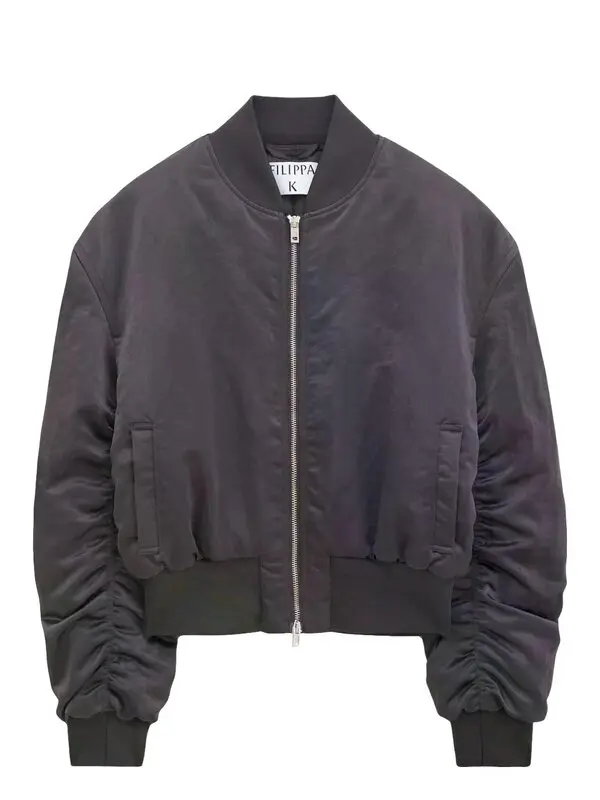 Filippa K Zip-up Bomber Jacket - Blue