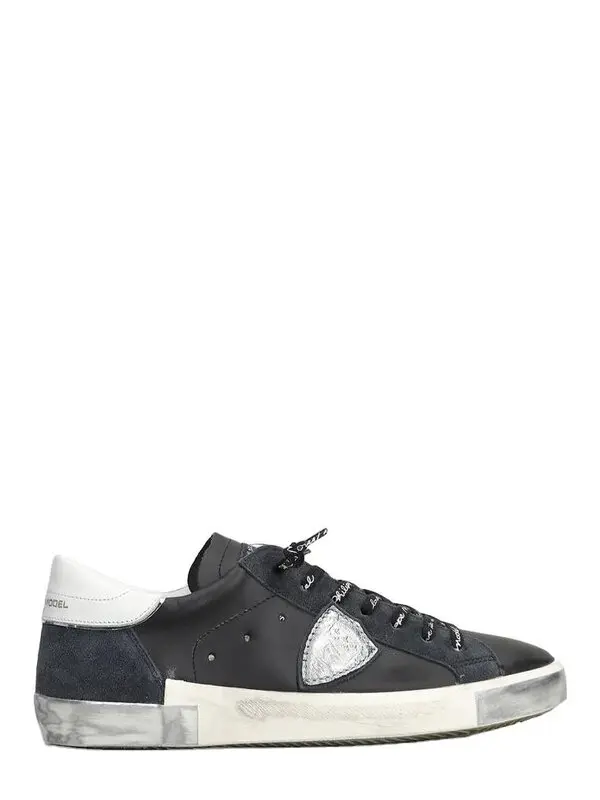 Philippe Model Low Top Sneakers - Black