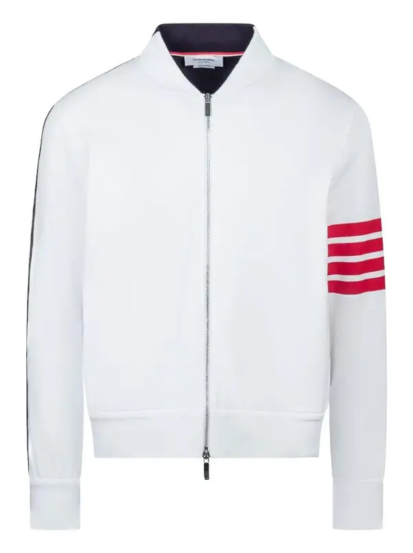 Thom Browne Cotton Bomber Jacket - White