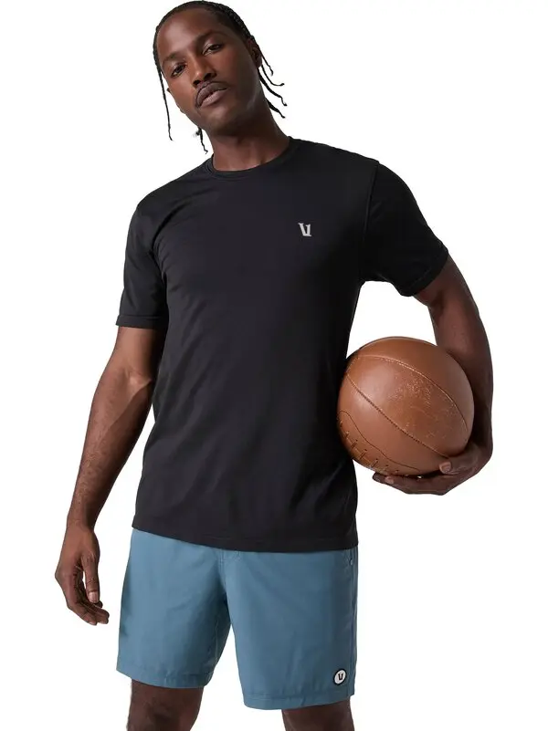 Vuori Short Sleeve Seamless T-shirt - Black
