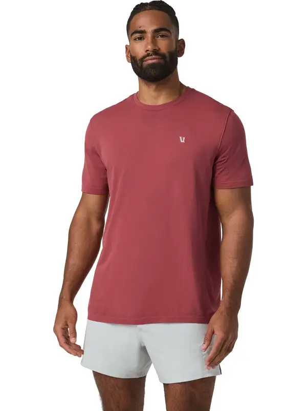 Vuori Short Sleeve Seamless T-shirt - Fire