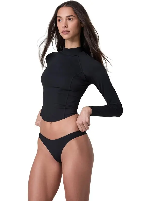 Vuori Long Sleeve Rashguard - Black